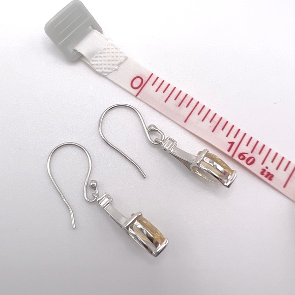 Jewelry | Genuine Citrine 925 Sterling Silver Earrings | Poshmark